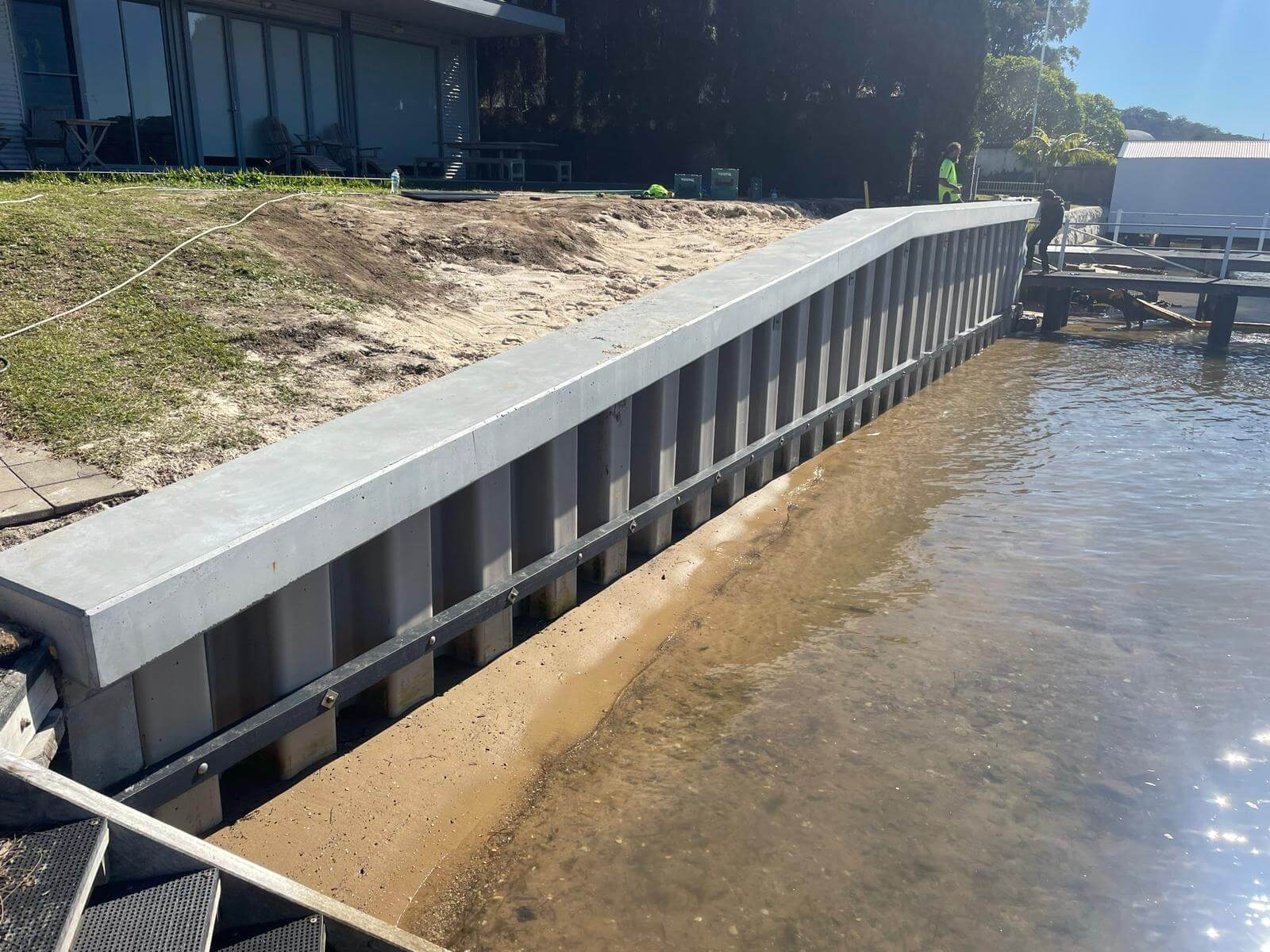 Seawall Construction & Repairs - DMT Marine Constructions